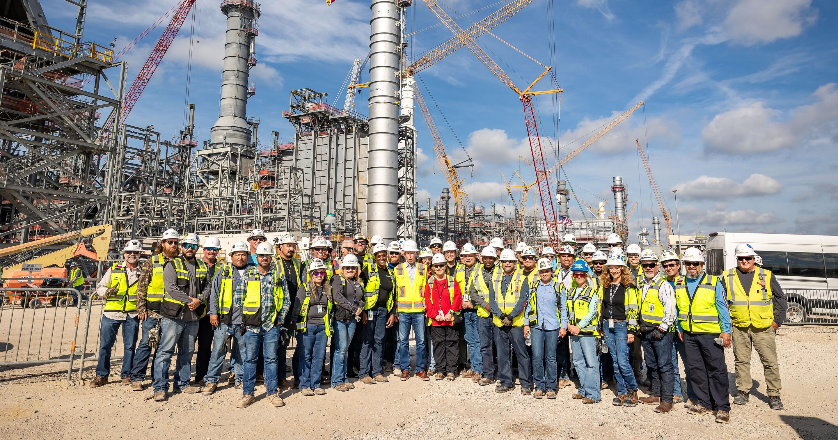 U.S. Secretary of Energy Tours Golden Pass LNG Terminal | ExxonMobil