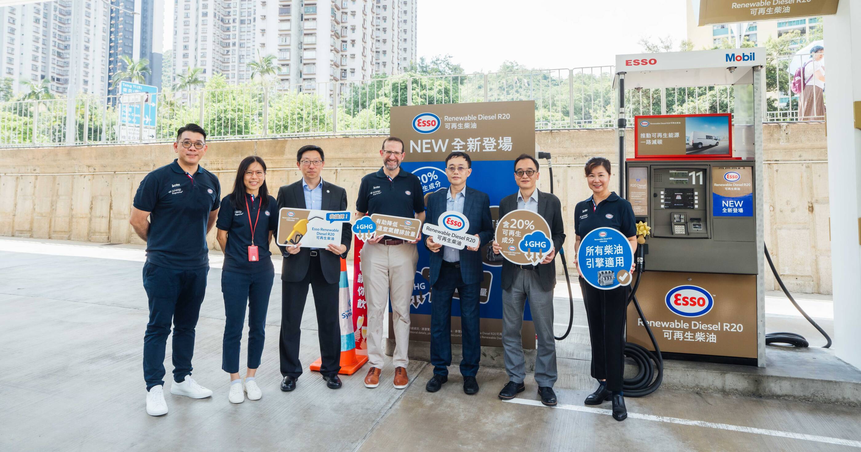 ExxonMobil launches the first renewable diesel for public road use in ...