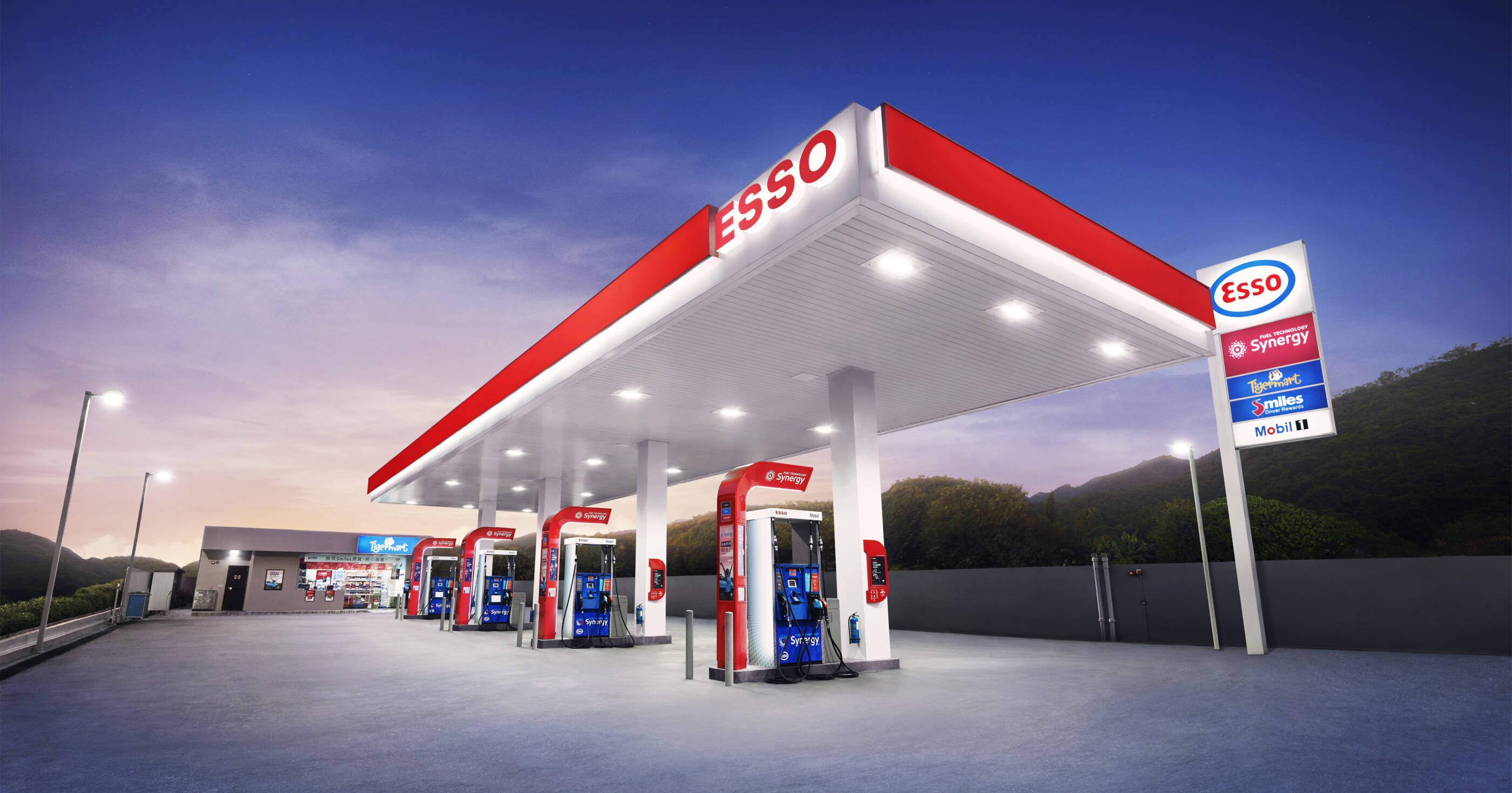 Esso service stations | ExxonMobil Hong Kong