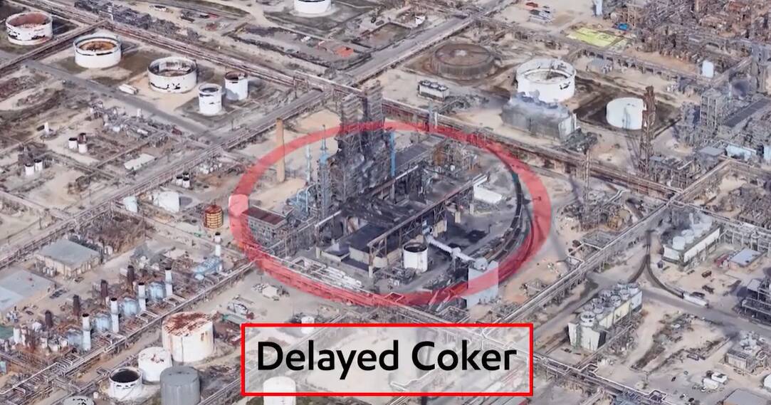 Delayed coker unit | ExxonMobil Baytown