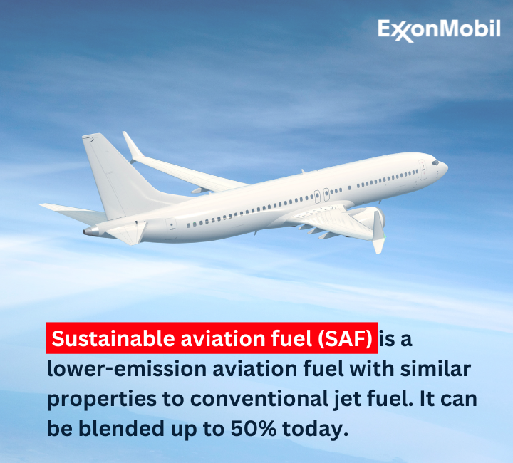 Delivering sustainable aviation fuel in France | ExxonMobil