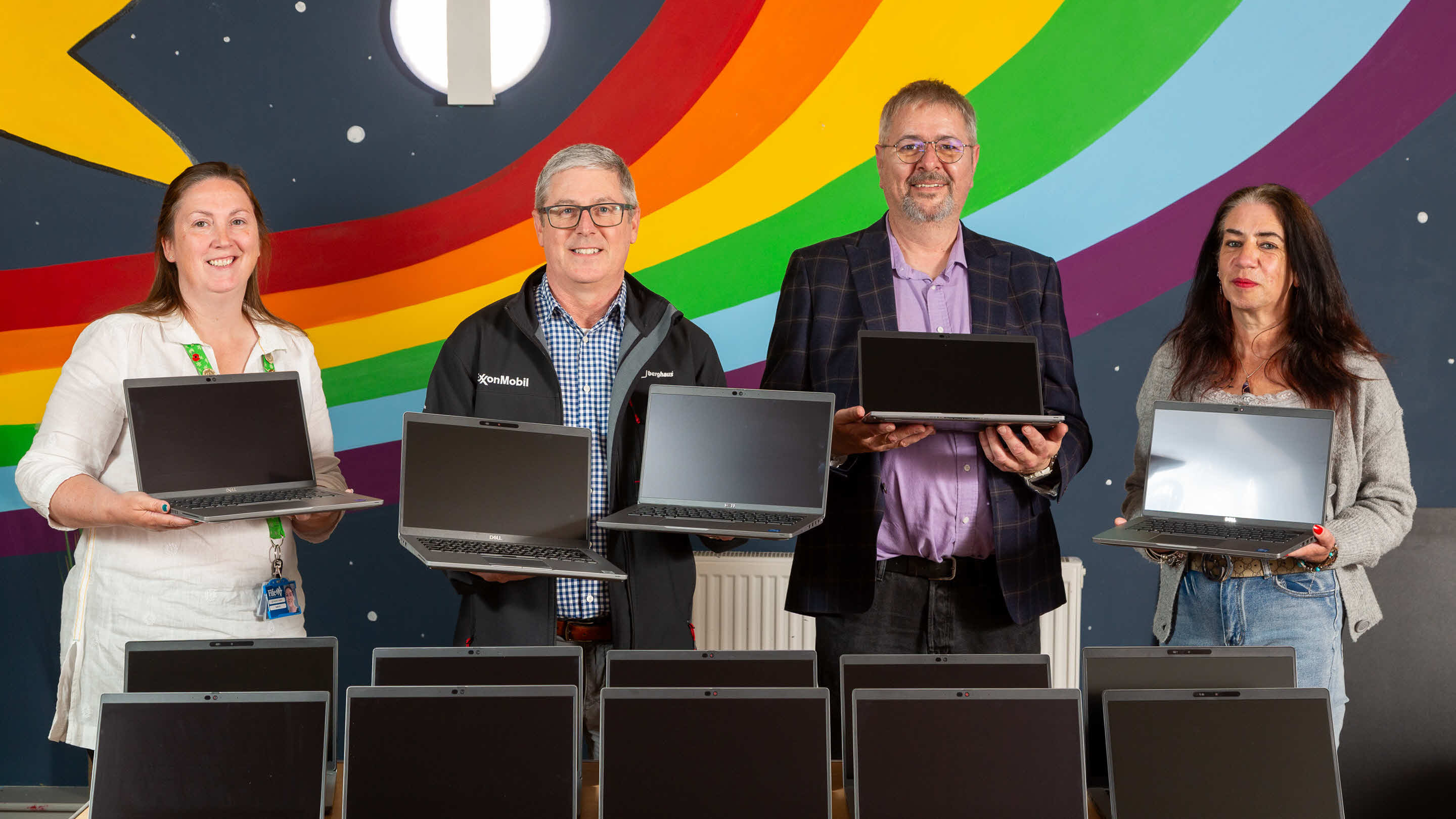 Donating 40 laptops to help teens build brighter futures | ExxonMobil ...